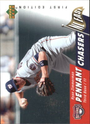 2007 Upper Deck First Edition Pennant Chasers #RZ Ryan Zimmerman - NM ...