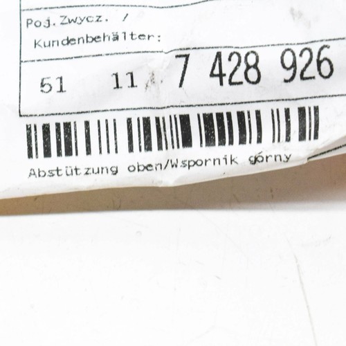 NEW BMW X1 F48 FRONT BUMPER UPPER CARRIER SUPPORT 51117428926 NO DUTY ...