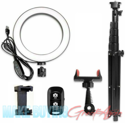 Ubeesize Replacement Ring Light, Remote Control, Tripod + Mount & Phone ...
