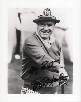 Bob Hope Signed Photo 8x10 B&W Personalized "My Best", Bob Hope ...