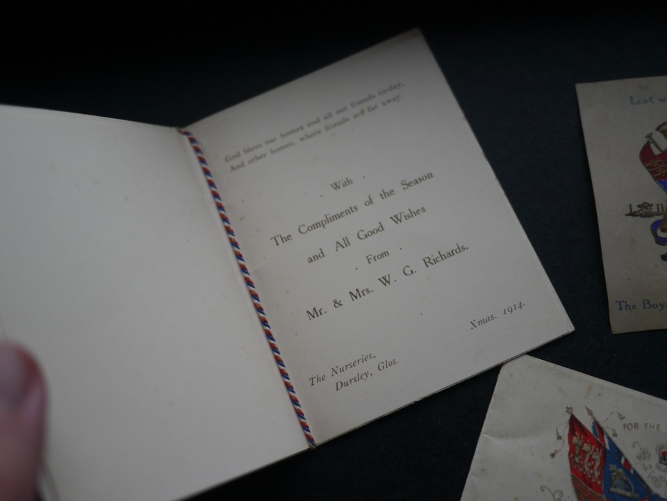 Vintage Christmas cards WW1 military | eBay UK