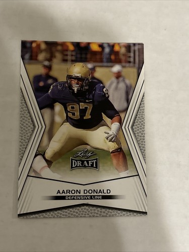 5 Football Card Lot Aaron Donald Rams With Rookie | eBay