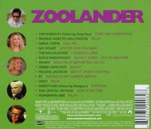 Original Soundtrack Zoolander (CD) (UK IMPORT) 809274240828| eBay