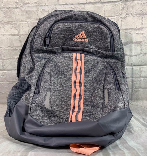 Adidas Prime V Unisex Backpack - Grey And Pink - With Laptop ...