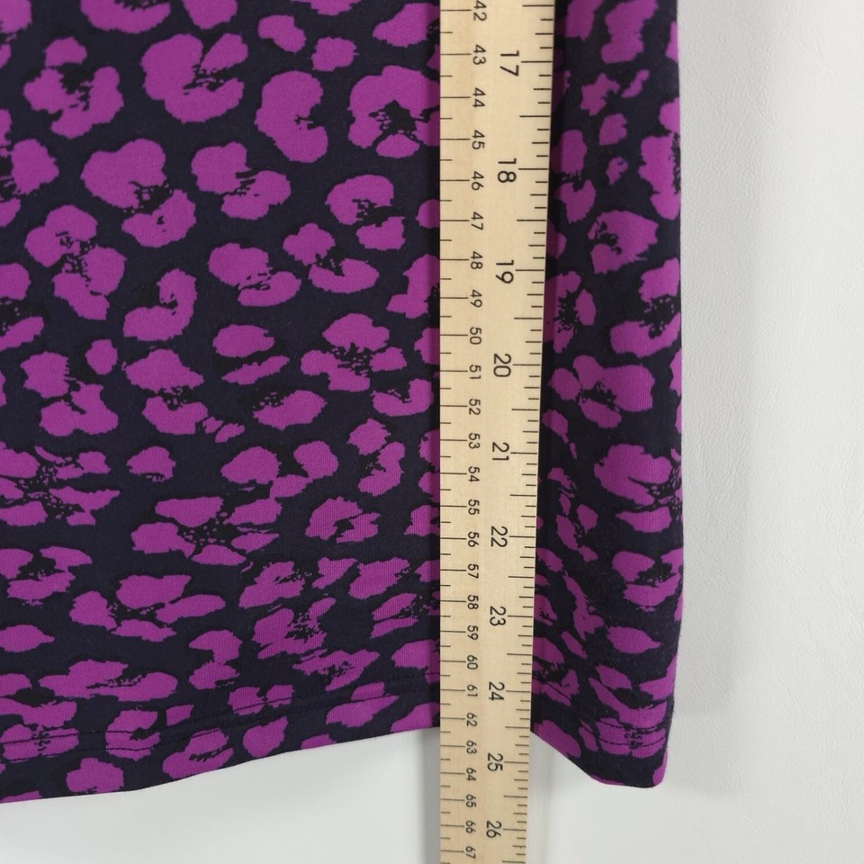 Lululemon Barre None Tank Top Mini Cherry Cheetah Ultra Violet Size 6 ...