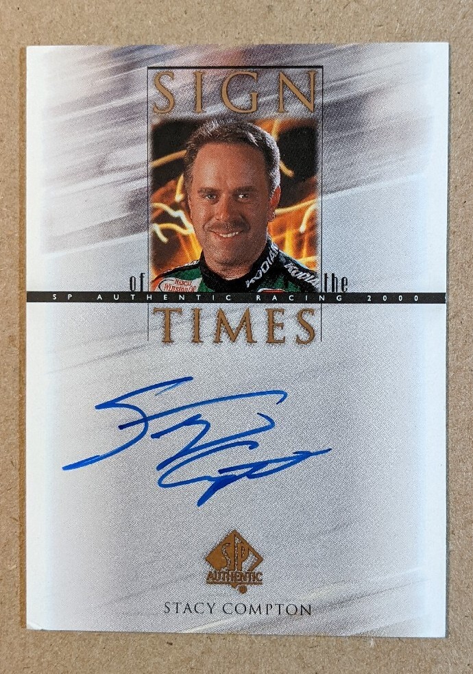 2000 SP AUTHENTIC SIGN OF THE TIMES #SC STACY COMPTON AUTOGRAPH AUTO | eBay