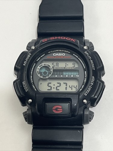 Casio G-Shock Digital Watch Men Black 200M 3232 DW-9052 Backlight W ...