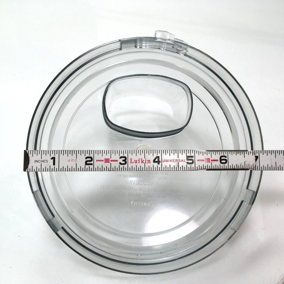 KitchenAid Food Processor KFP600 TOP LID COVER for Work Bowl w/ PUSHER ...