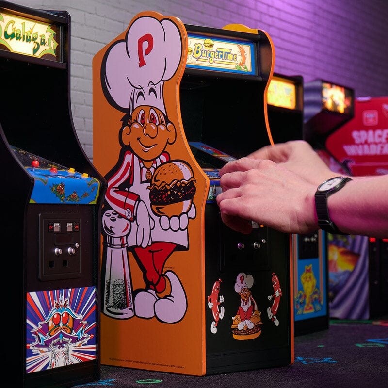 Official Data East BurgerTime Quarter Arcade 1/4 Scale Arcade Coin-Op ...