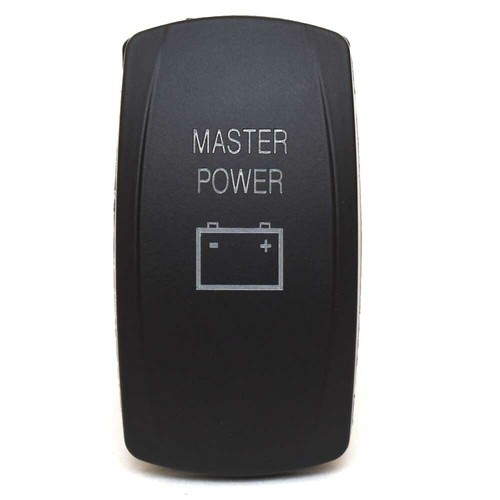 Carling On/Off Contura V Boat Rocker Switch | Master Power 3 Spade 12V ...