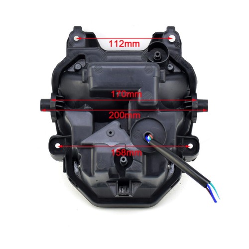 For Honda GROM MSX125 2016-2020 Side frame FAIRING BELLY COVER LED ...