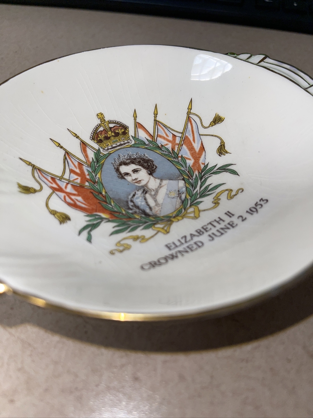 Royal Winton candy dish Elizabeth II Crowned June 2, 1953, England ...