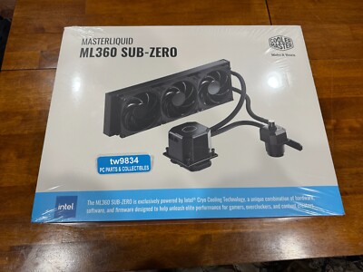 Cooler Master MasterLiquid ML360 SUB-Zero AIO CPU Liquid Cooler ...