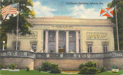 c1940 Cyclorama Building at Grant Park, Atlanta, Georgia Postcard | eBay