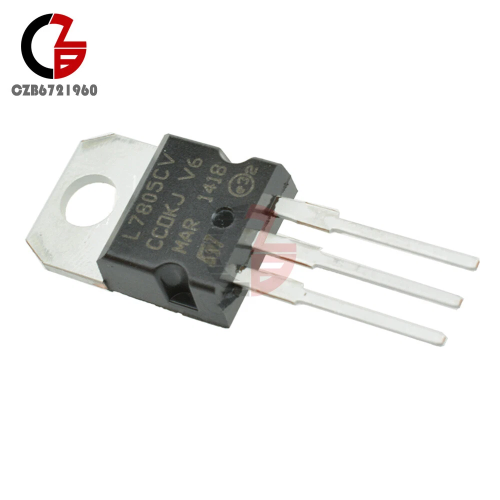 10pcs LM7805 L7805 7805 Voltage Regulator IC 5V TO-220, 57% OFF