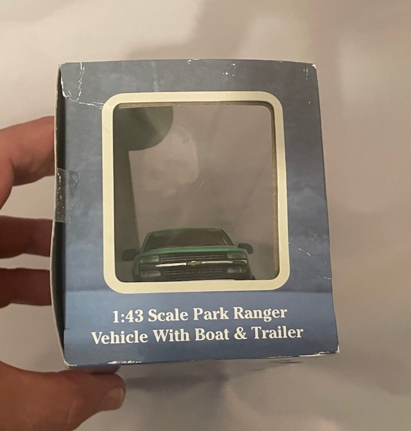 The Great Outdoors Collector Series Park Ranger Green Truck & Boat ...