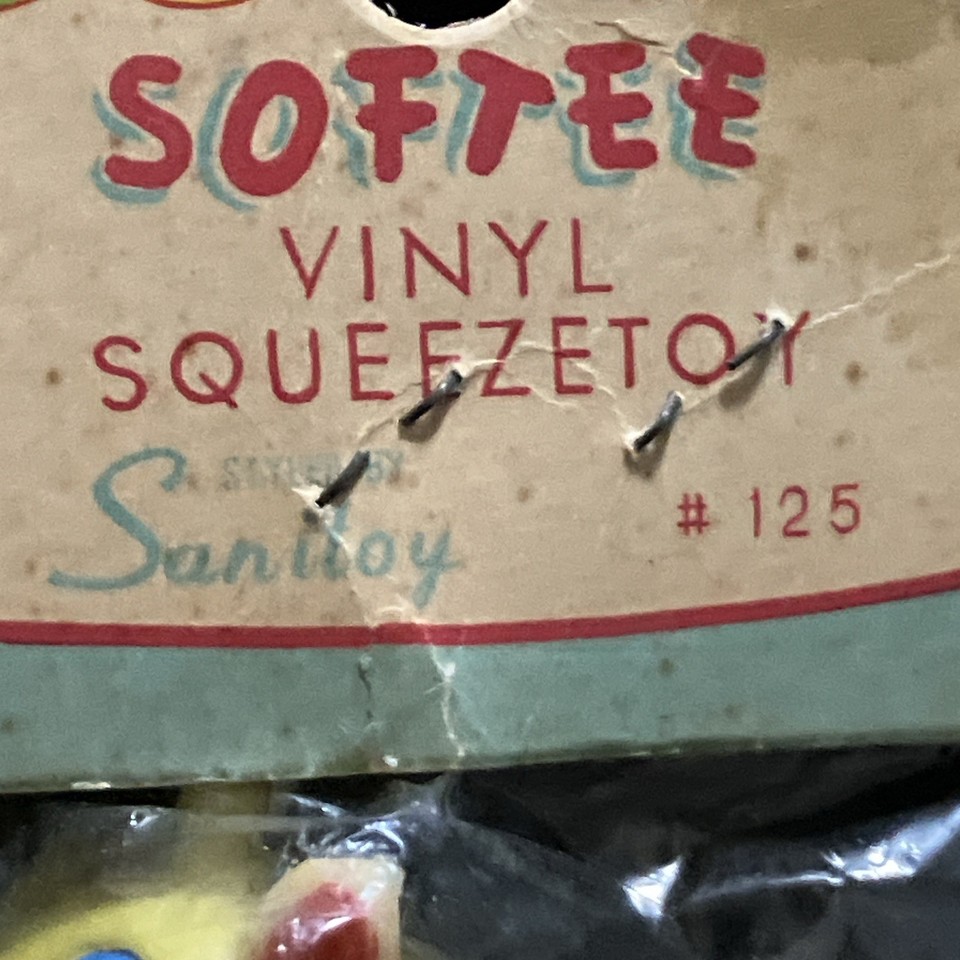 Rare Vintage Sanitoy NOS Giraffe Squeaky Toy Turning Head Made in Japan ...