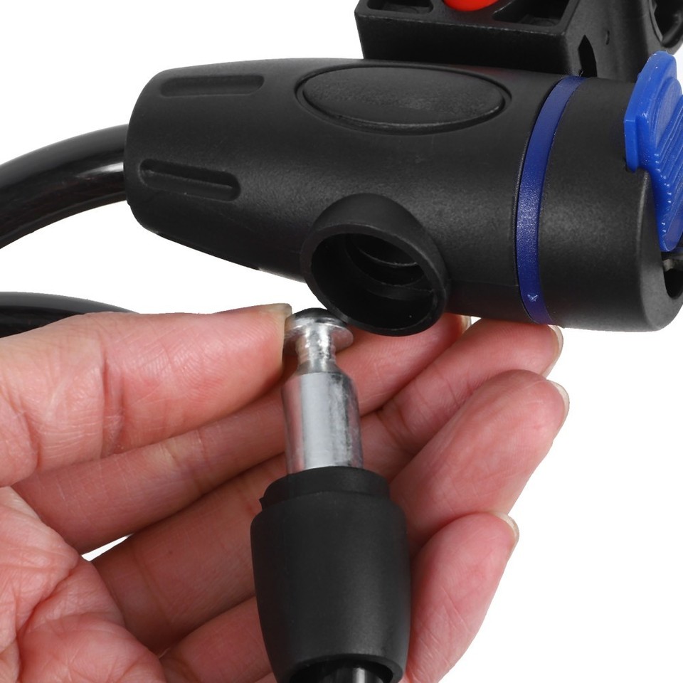 2pcs Universal Black Chain Lock Bike Locks Ring Lock Mountain Bikes ...