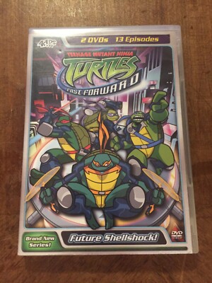 TEENAGE MUTANT NINJA TURTLES FAST FORWARD D- FUTURE SHELLSHOCK- 2 DVD ...