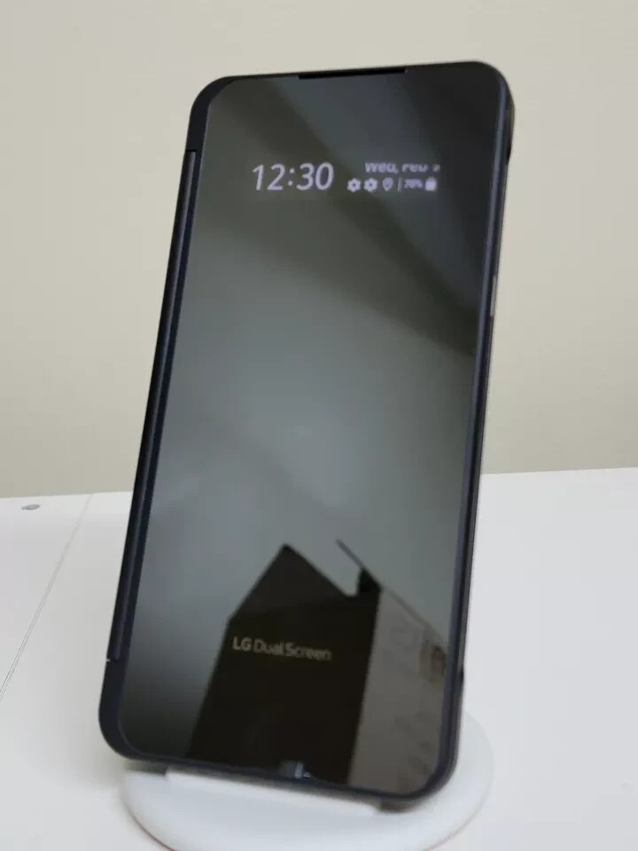 LG Original Dual Screen Case for LG V60 ThinQ 5G LM-V605N OEM | Qi ...