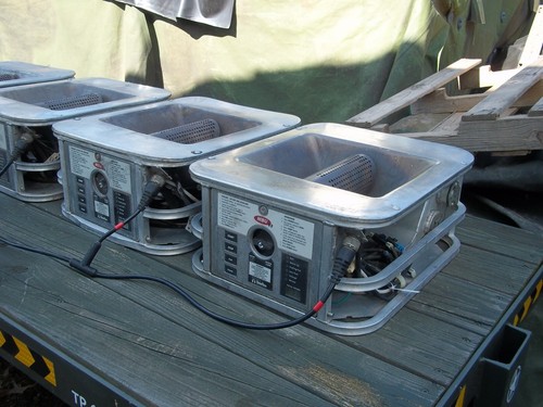 4-MKT-MILITARY SURPLUS MBU BURNERS +POWER UNIT+CORD ARMY FIELD KITCHEN ...