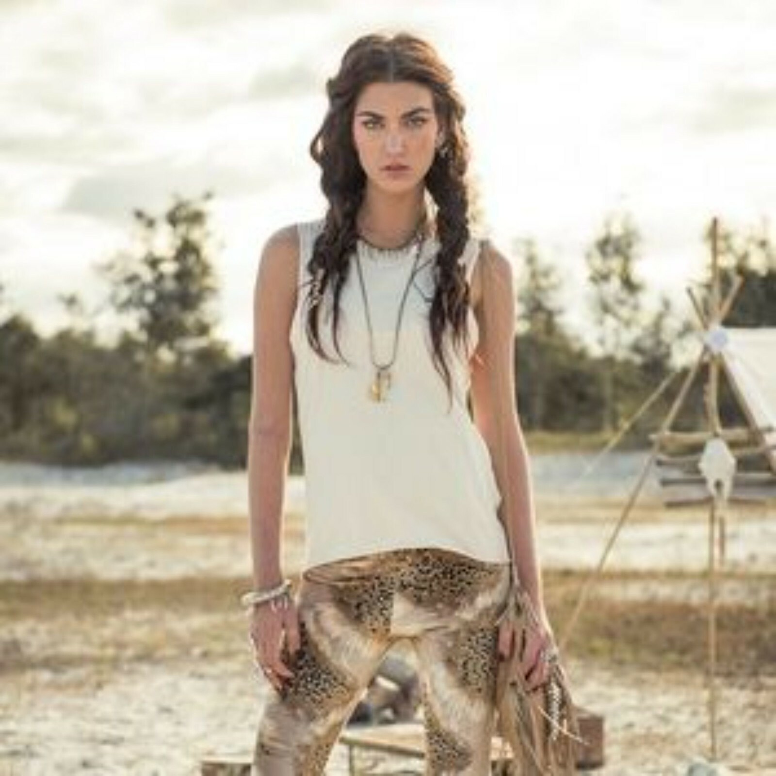 VTG Spell Designs Angel Wings Tank AUS Size 6/ US Si… - Gem