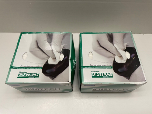 2 Boxes of Kimtech Science Brand KimWipes - Delicate Task Wipers - 280 ...