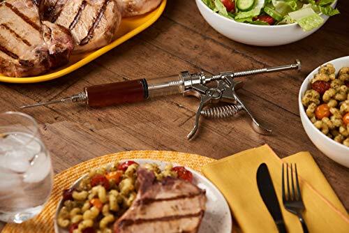 Professional Automatic Bbq Meat Marinade Injector Gun Kit With Case 2 ...