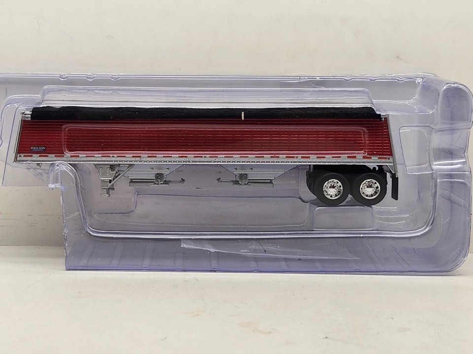 1/64 DCP Red With Black Tarp Wilson Commander Hopper Bottom Trailer | eBay