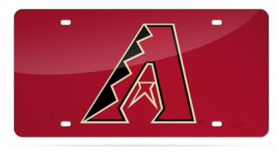 arizona diamondbacks logo red license plate made in usa | eBay