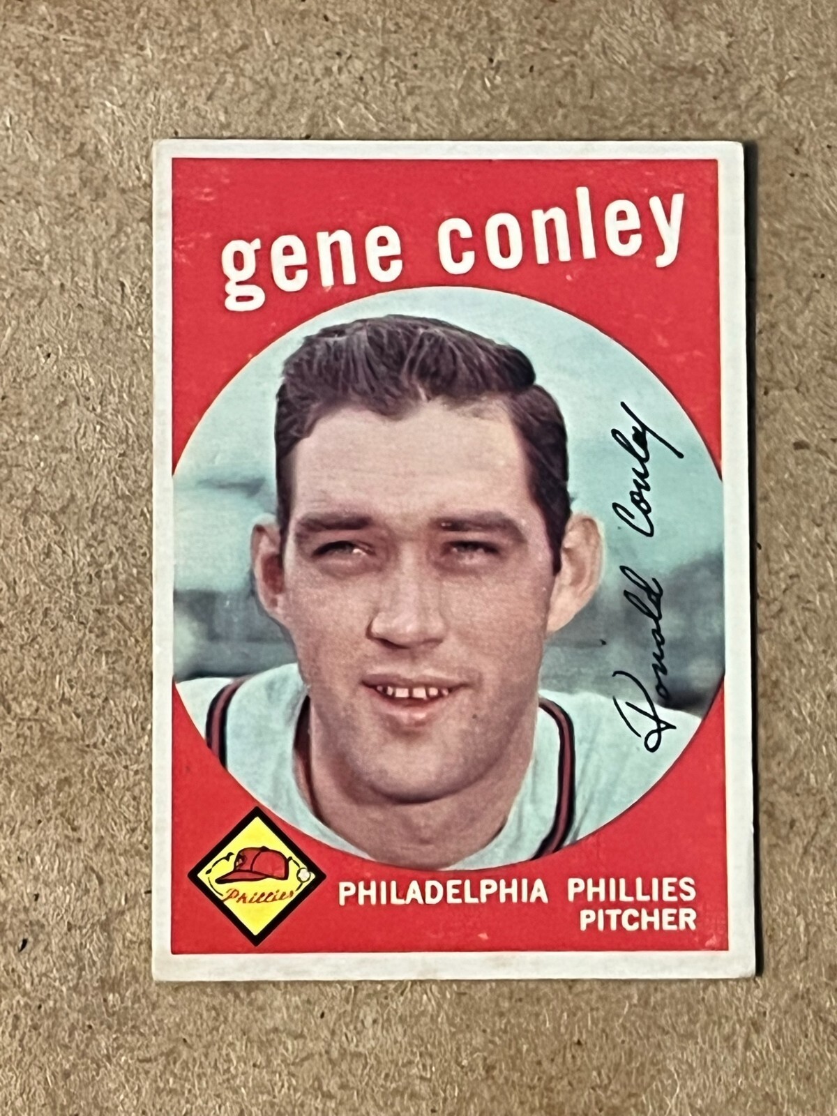 1959 Topps Gene Conley #492 VG-EX | eBay