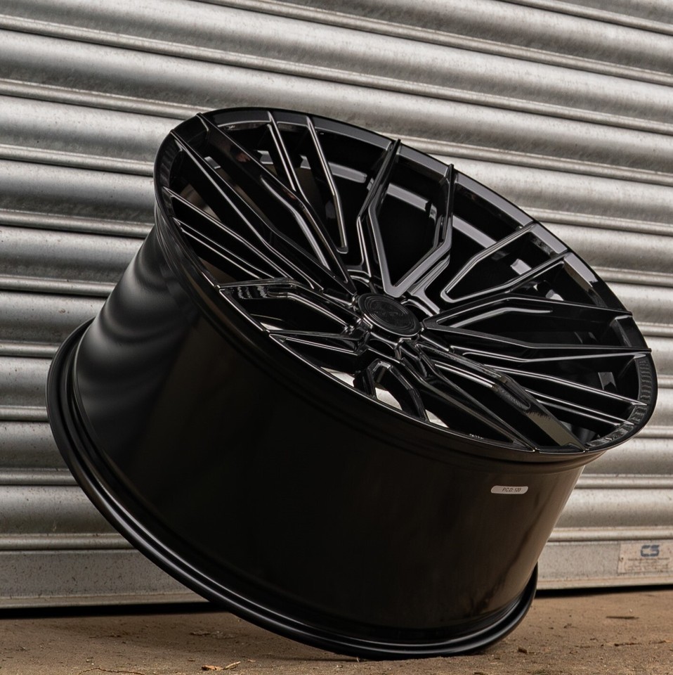 22"/Audi Q7 2005-2015/Riviera RF9 Flow Formed/Gloss Black/9j/Alloy ...