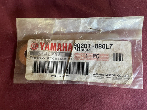 Yamaha OEM Motorcycle Washer Plate, 90201-080L7, See Description for ...