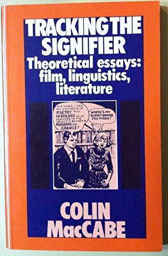 Tracking the Signifier by MacCabe, Colin - Brand New, Free Shipping ...
