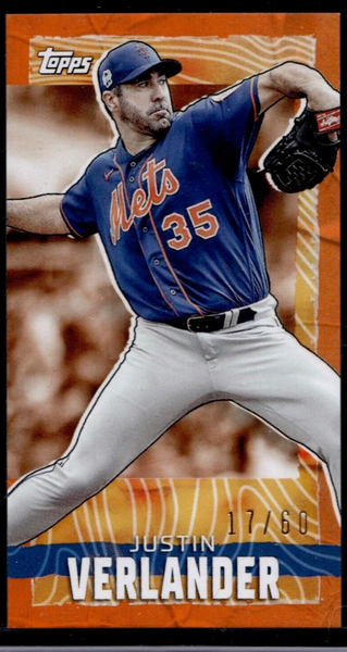 2023 Topps Rip - Mini Orange #MRIP-JV Justin Verlander /60 for sale ...