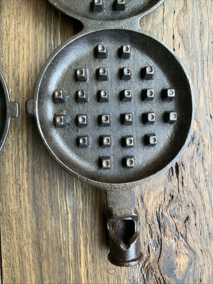 Griswold #7 French Waffle Iron Paddle, No Handle, Restored | eBay