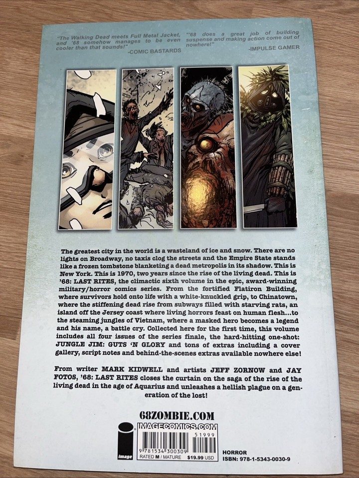 ‘68 Graphic Novel Volume 6 ‘Last Rites’ | eBay UK