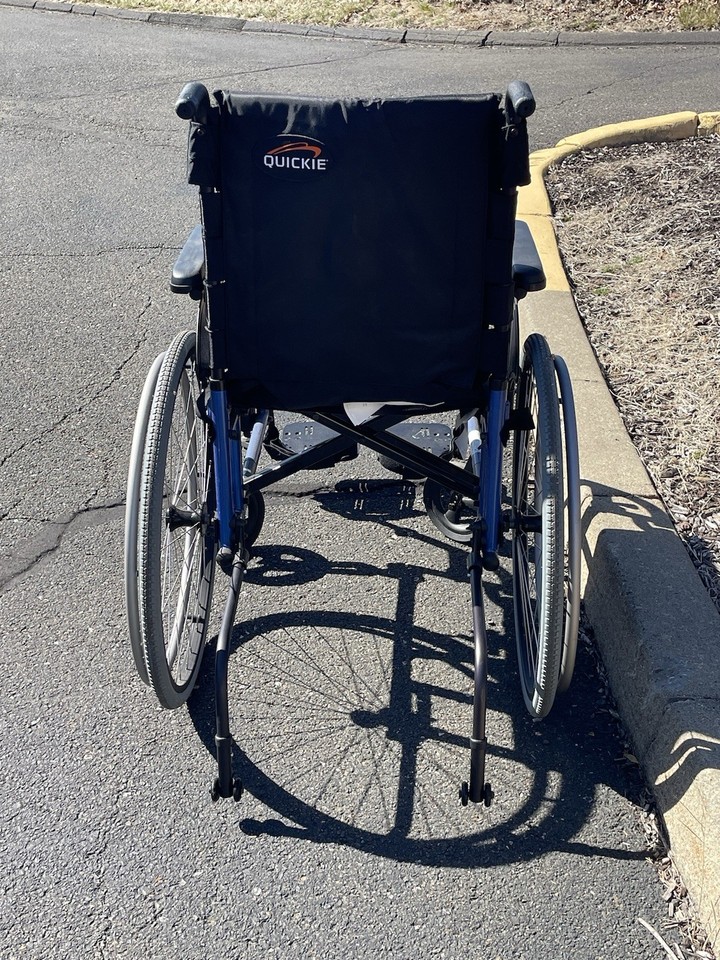 Quickie 2 Lightweight Folding Wheelchair 26" Wheels Shipping or Local ...