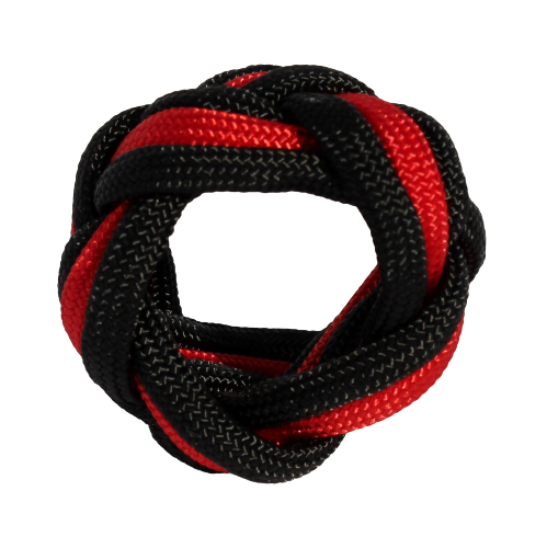 Handmade Scout Neckerchief Slide Woggle Paracord Turks Head Knot Black ...