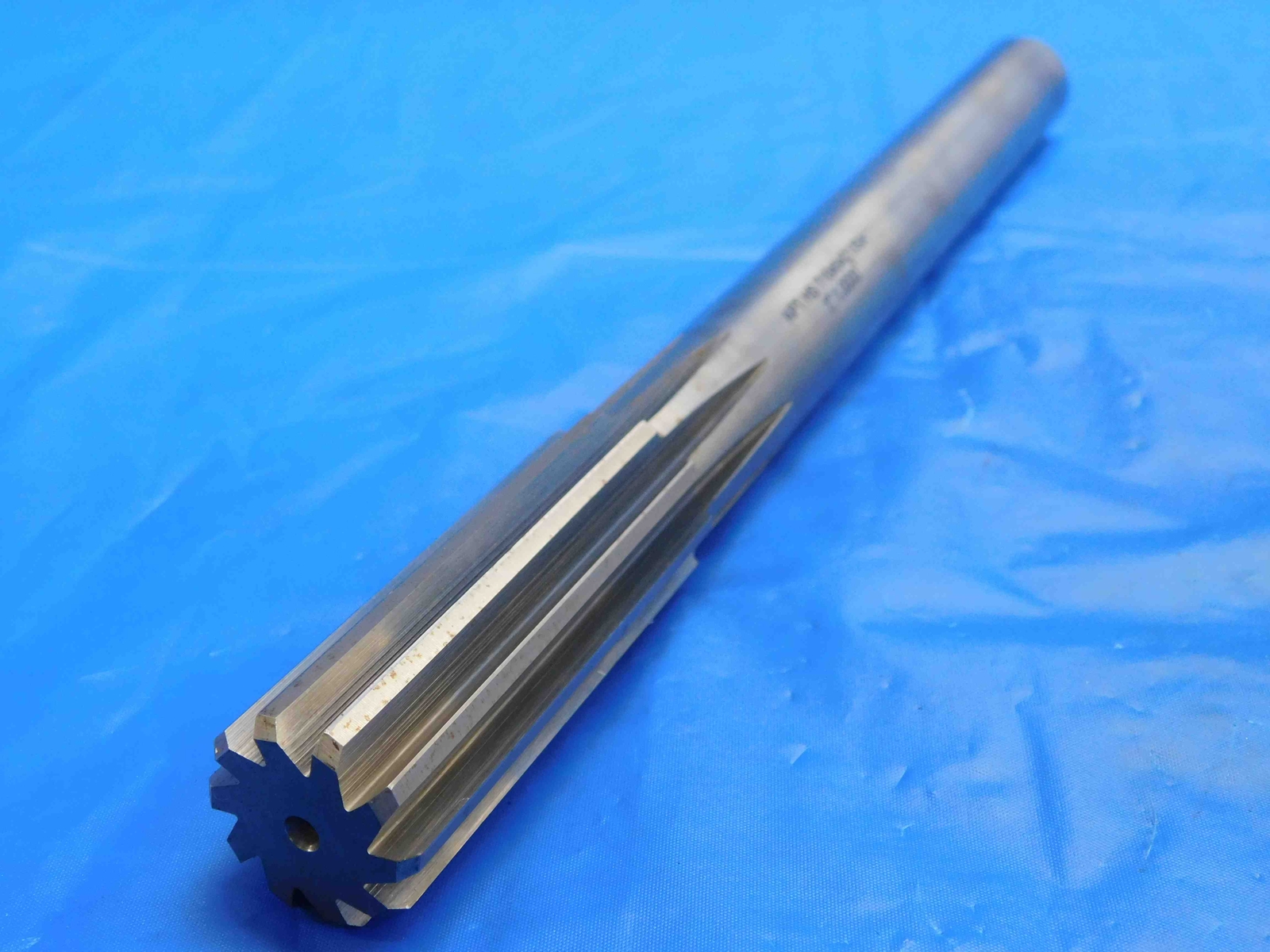APT 1" O.D. HSS CHUCKING REAMER 10 FLUTE 1.0 1.0000 ONSIZE MADE IN USA ...