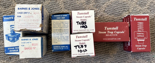 Steam Trap Interior Capsule Lot of 8 - Tunstall & Barnes & Jones | eBay