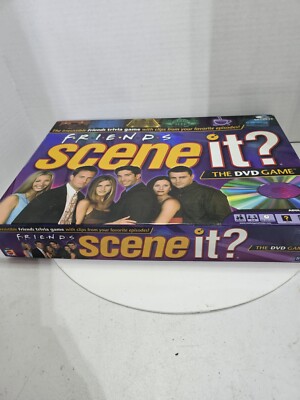 SCENE IT? FRIENDS DVD Board Game Trivia *missing 2 Trivia Cards* #b03 ...