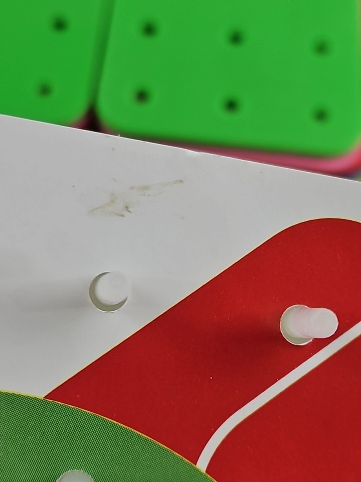 1995 Asco Picasco 4 Educational Game Puzzle Peg Board Toy France ...