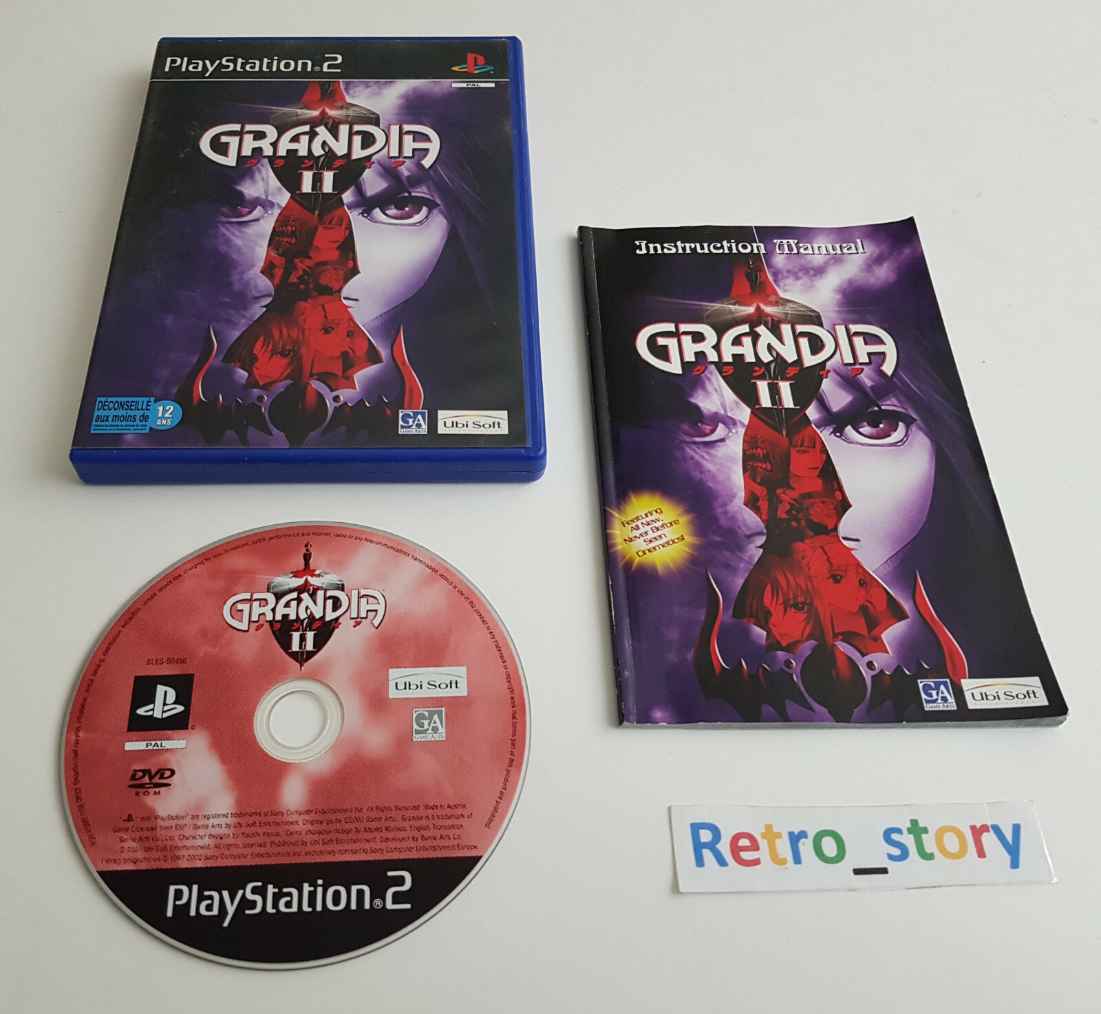 Grandia II PlayStation 2 PAL - Prix - Photo - Présentation