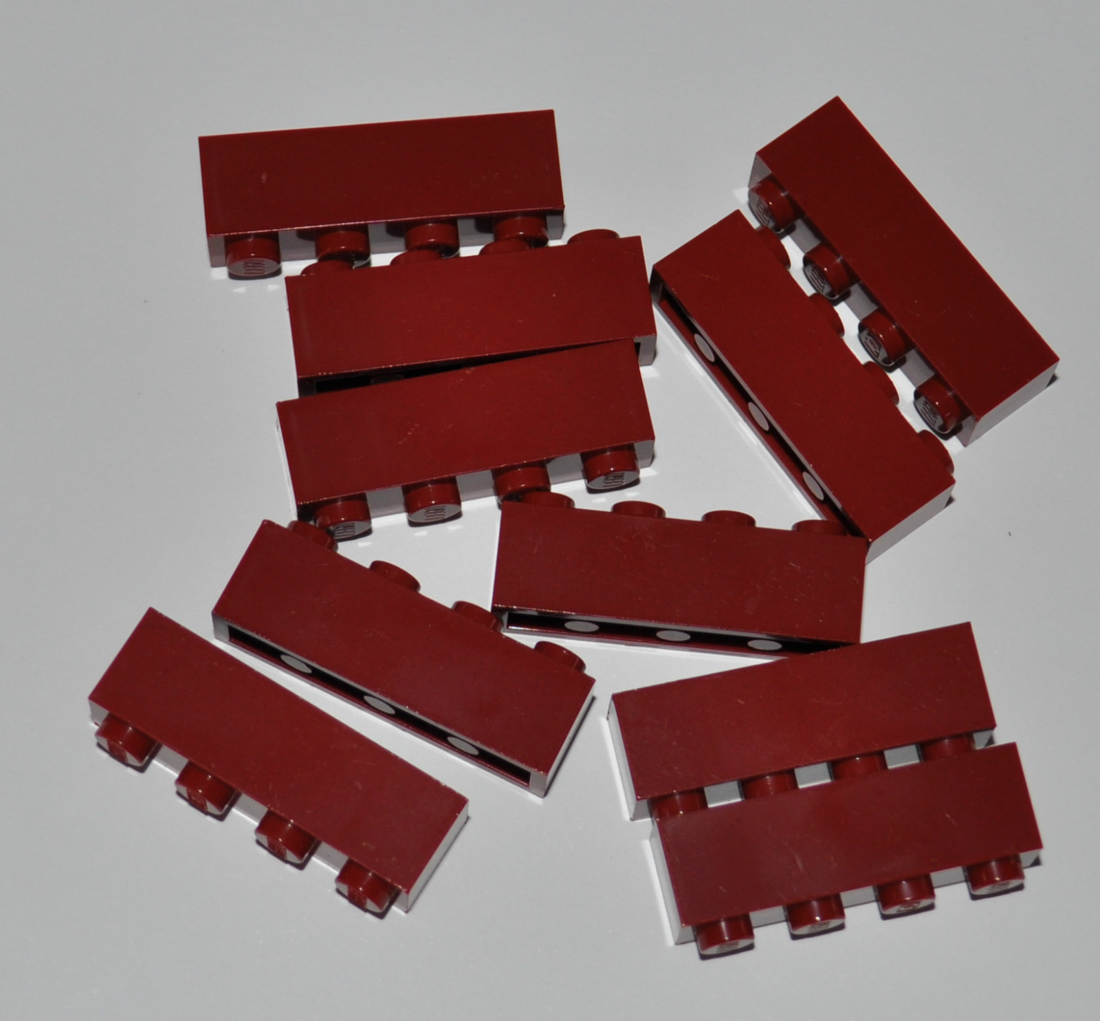 LEGO BULK - DARK RED BUILDING BRICKS/BLOCKS 1X4 STUDS VARIOUS PACKS ...