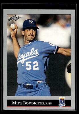 1992 Leaf Baseball #268 Mike Boddicker Kansas City Royals Pack Fresh ...