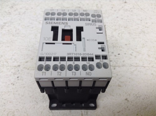 Siemens 3RT1016-2DB44 Motor Starter Contactor 24 VDC Coil 3RT10162DB44 ...