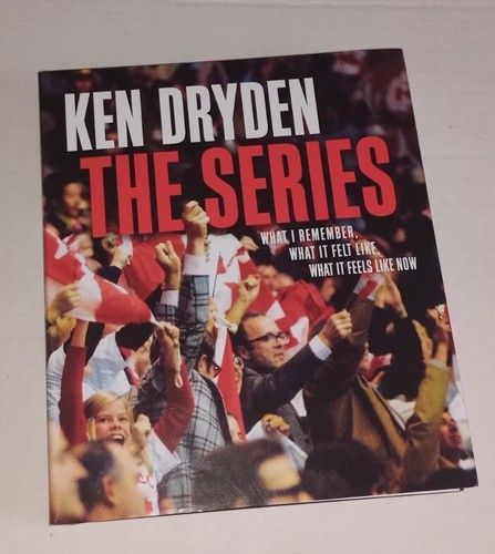 Ken Dryden Authentic Autographed "The Series" 1972 Team Canada ...