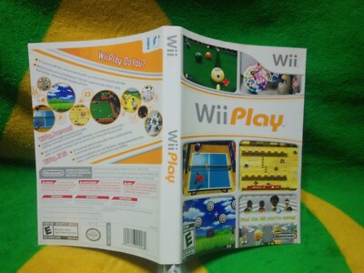 Wii Play Nintendo Wii Cover Art Only | eBay