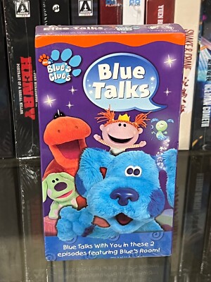 Blue Clues: Blue Talks (VHS) Nick Jr. Paramount Home VHS VIDEO TAPE ...